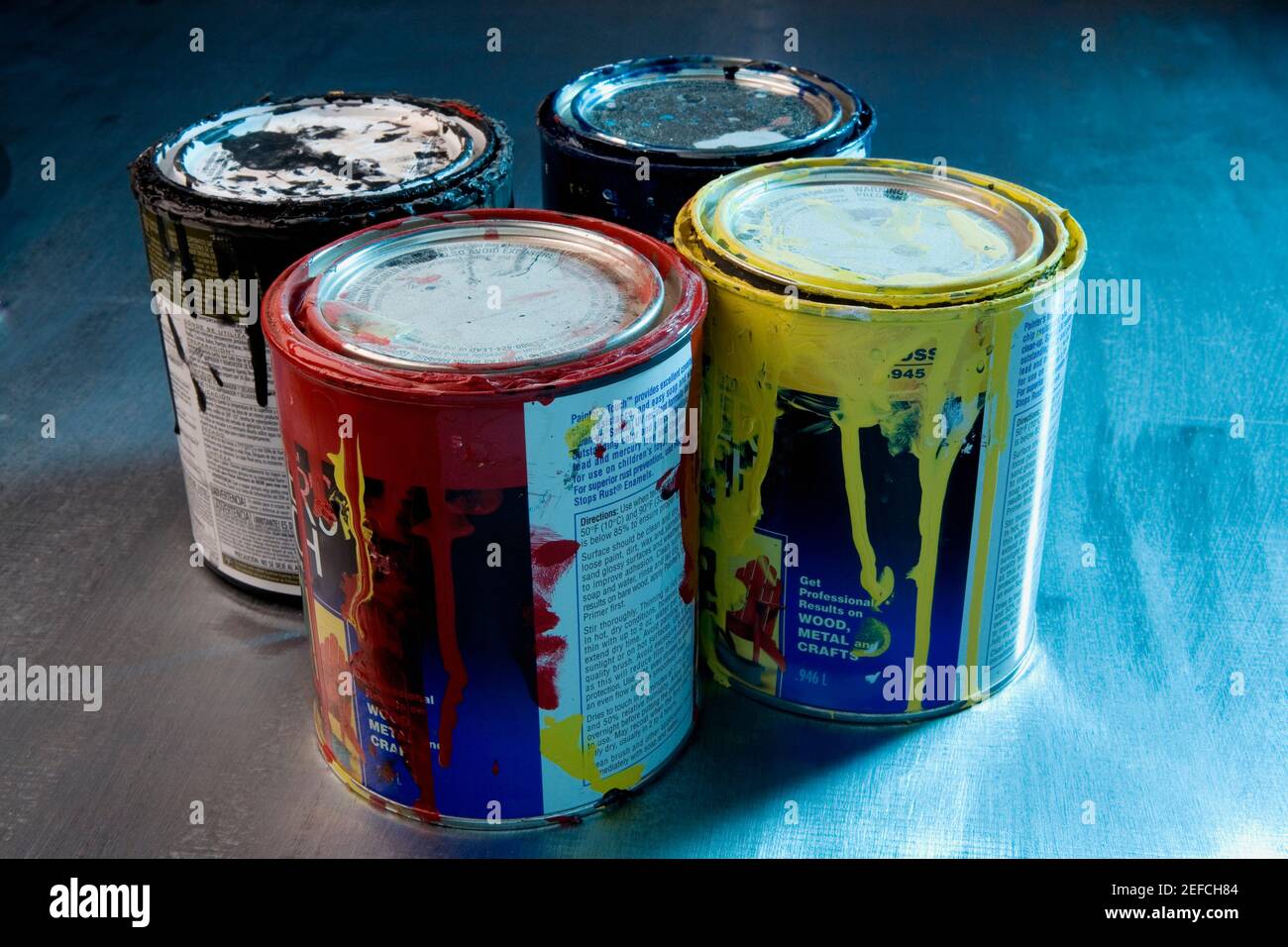 Four Paint High Resolution Stock Photography and Images - Alamy
