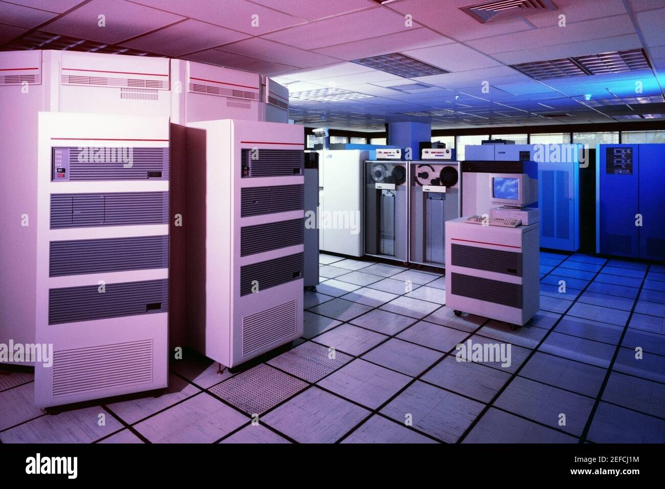 Network servers in an office Stock Photo - Alamy