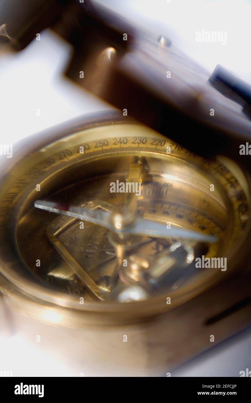 Open compass metal hi-res stock photography and images - Alamy