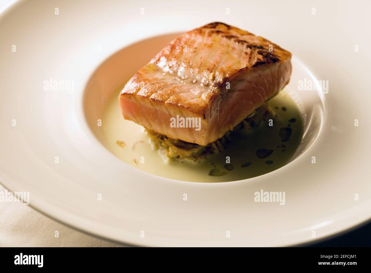 Shot gourmet fish dish hi-res stock photography and images - Alamy
