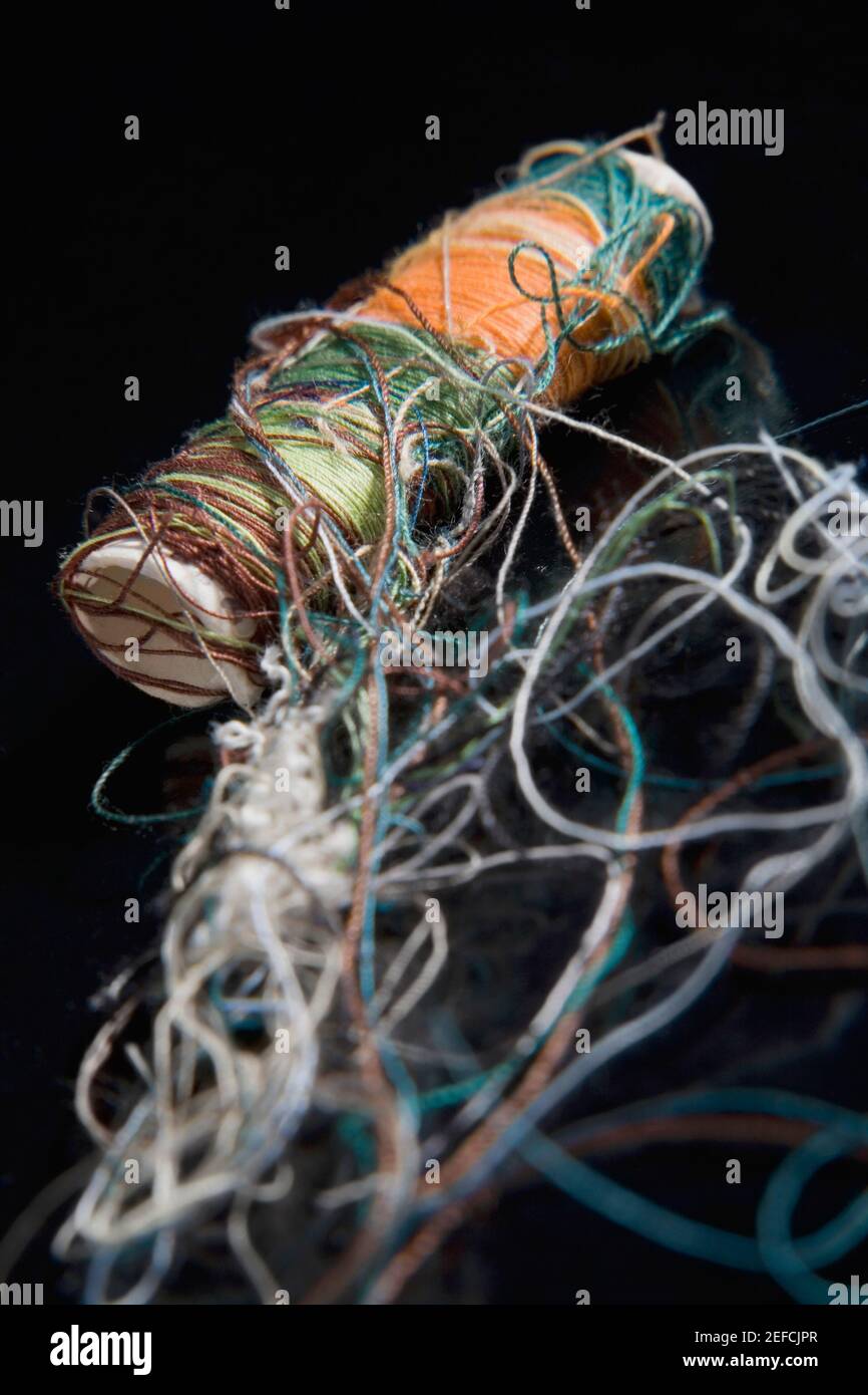 Tangled thread hi-res stock photography and images - Alamy