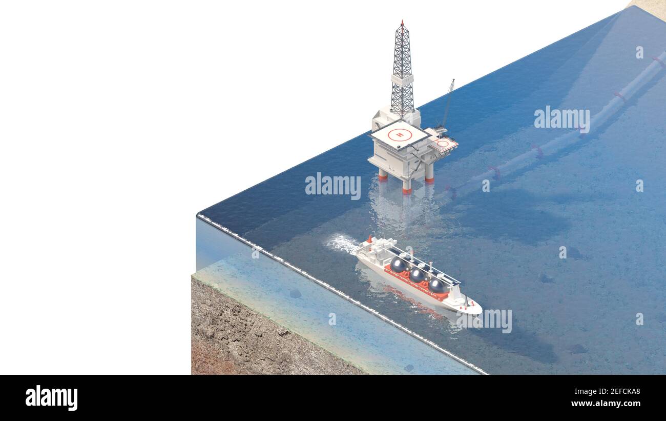 Offshore platform close up hi-res stock photography and images - Alamy