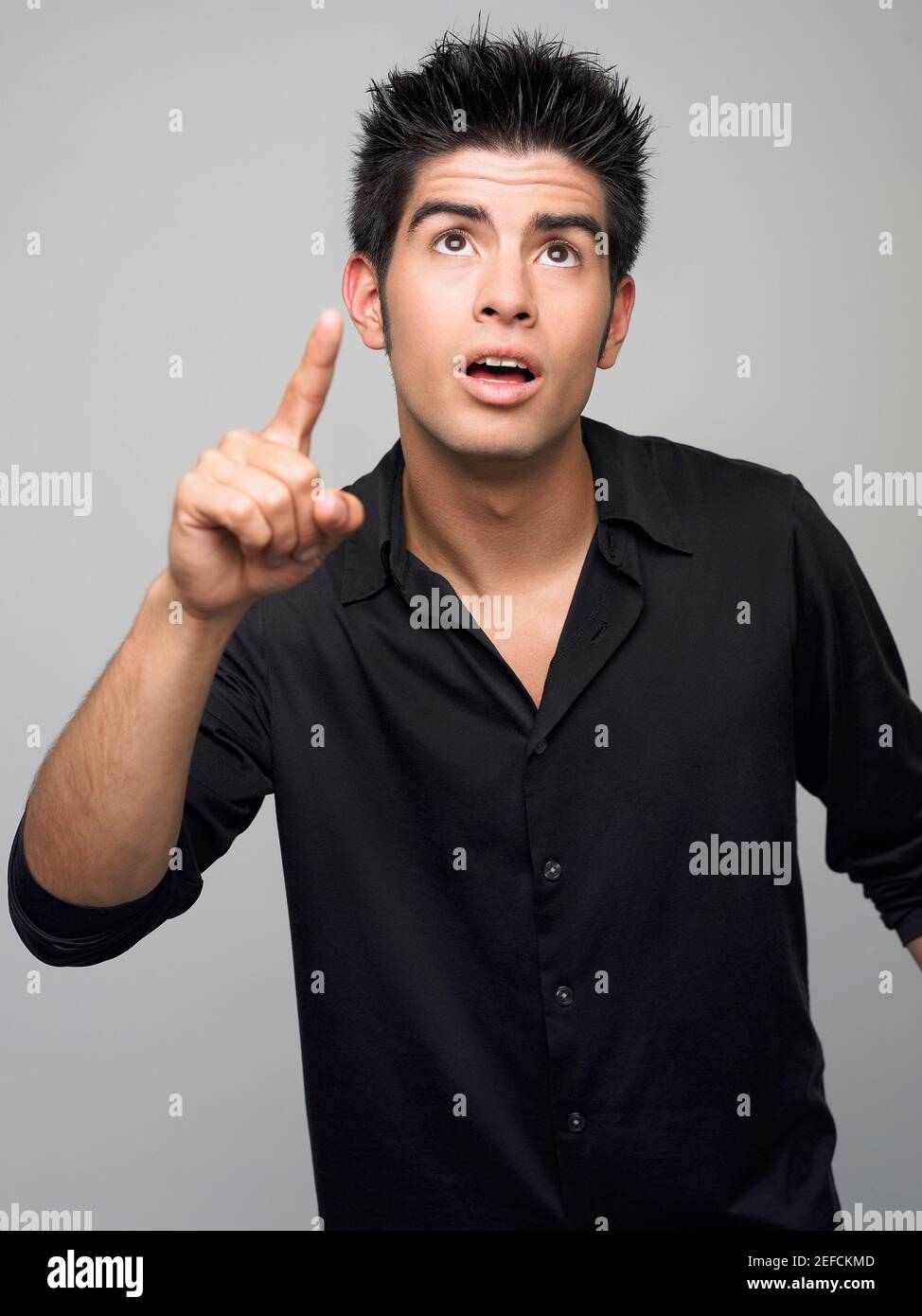 Open point collar hi-res stock photography and images - Alamy