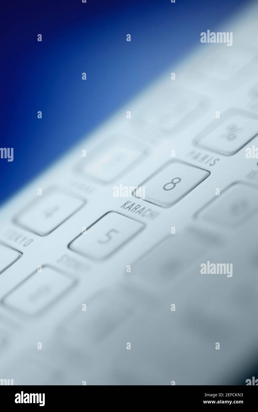 Close up of a keypad Stock Photo - Alamy