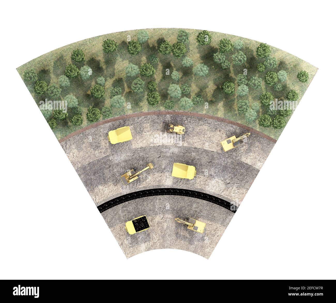 Ground level view Cut Out Stock Images & Pictures - Alamy