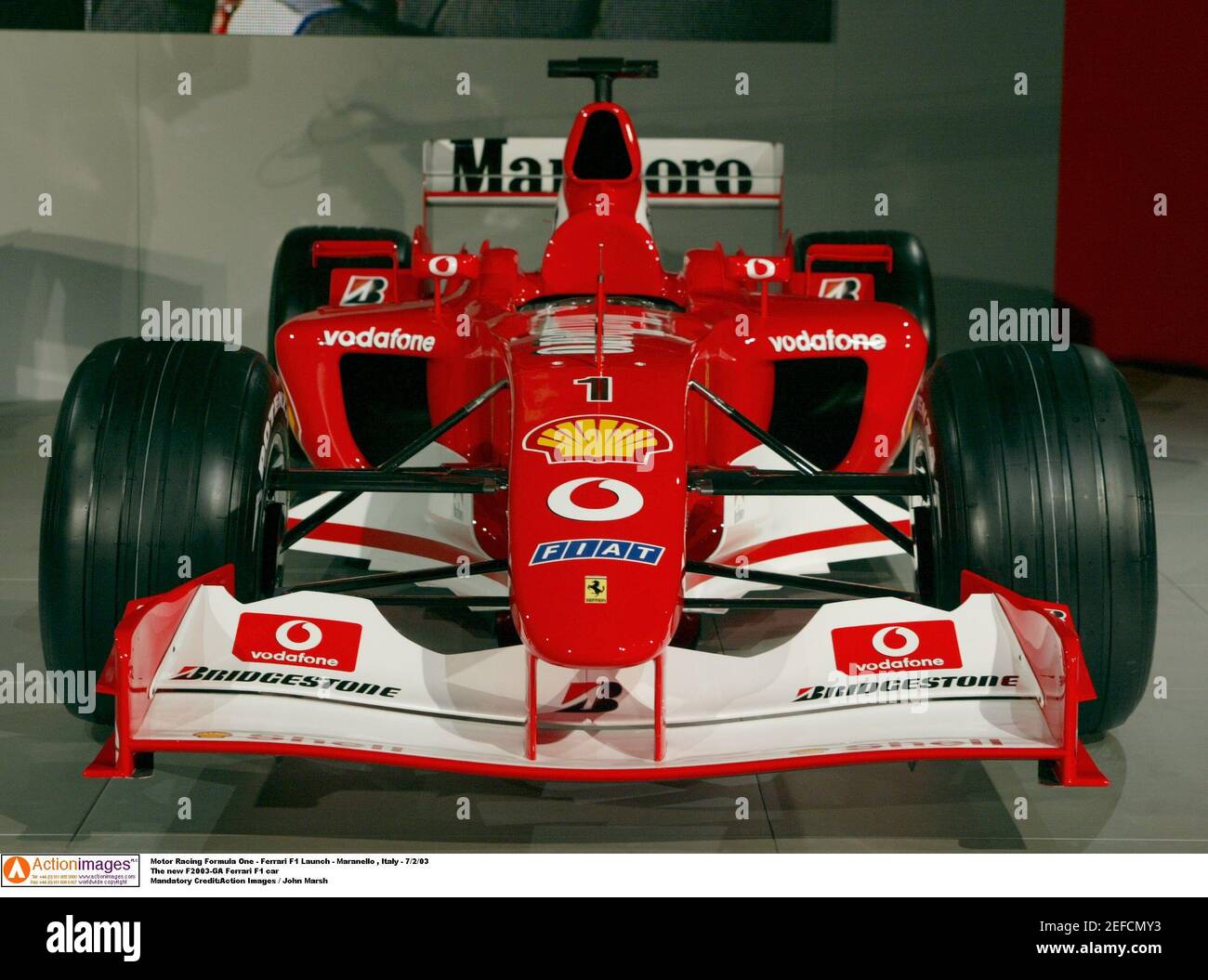 Ferrari f2003 ga hi-res stock photography and images - Alamy