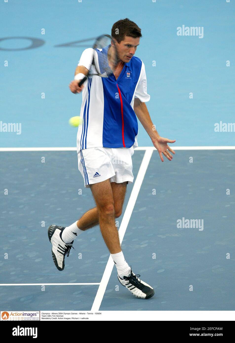 Tim henman olympic tennis hi-res stock photography and images - Alamy