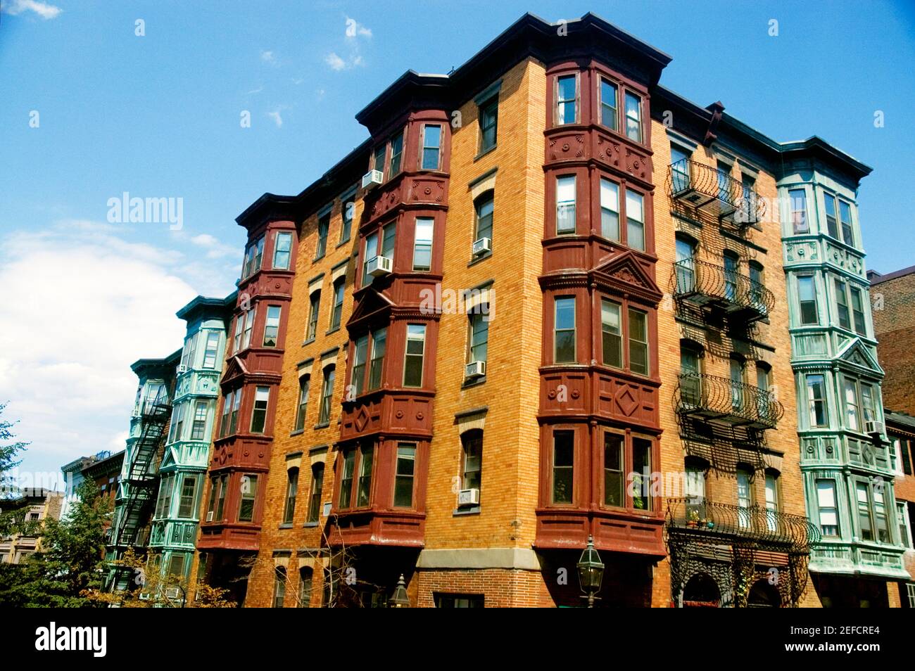 View from balcony boston hi-res stock photography and images - Alamy
