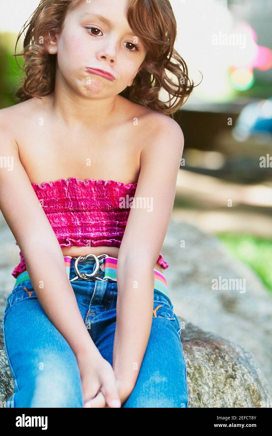Close up girl puckering lips hi-res stock photography and images - Alamy