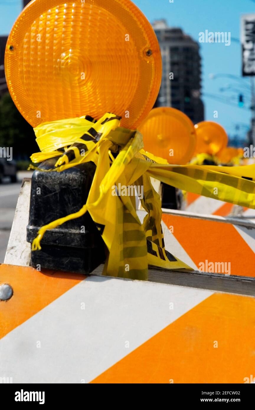 Emergency barricade hi-res stock photography and images - Alamy