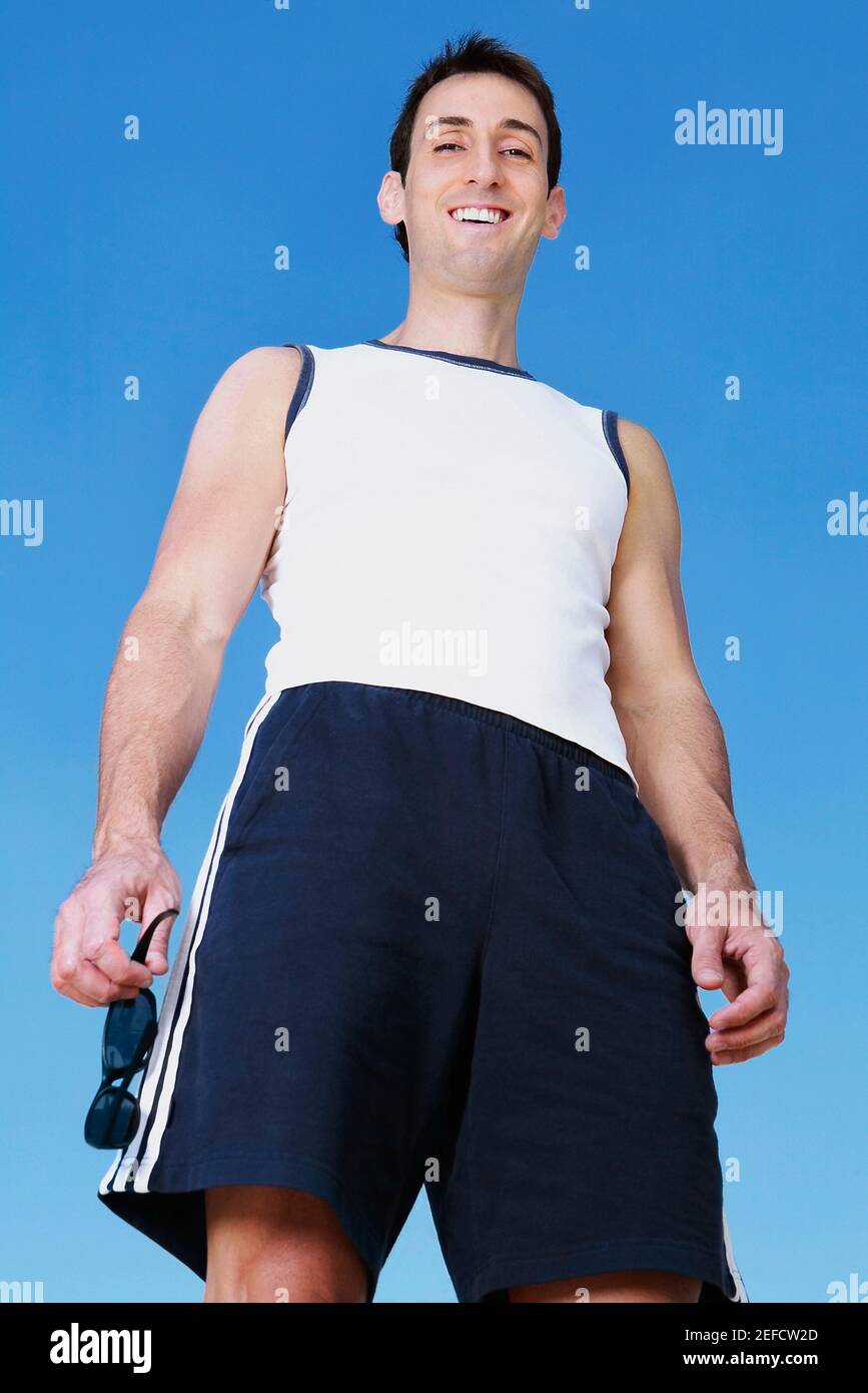 From below happy adult hi-res stock photography and images - Alamy