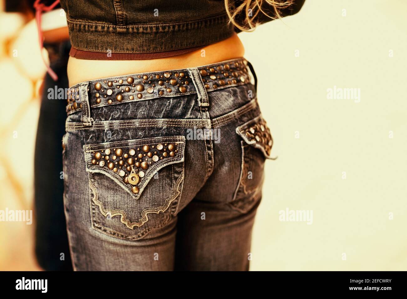 Midsection rear view hi-res stock photography and images - Alamy