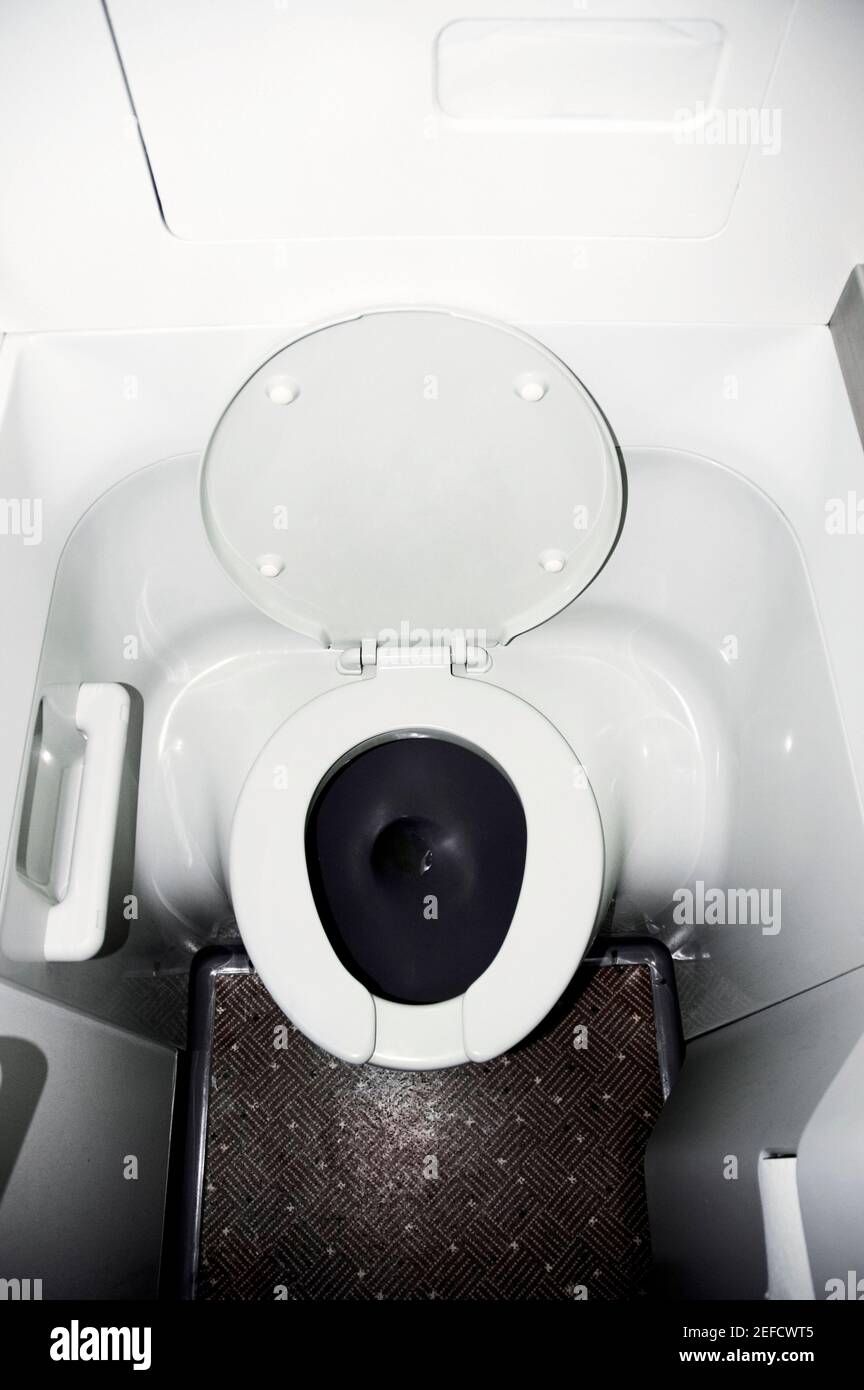 Aircraft toilet hi-res stock photography and images - Alamy