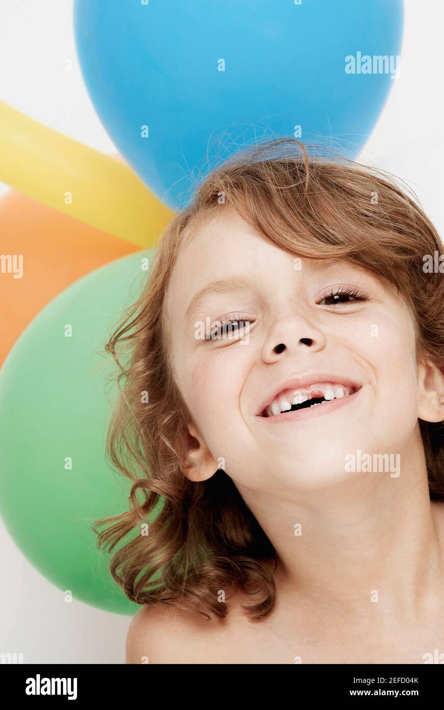 Portrait of a girl smiling Stock Photo - Alamy
