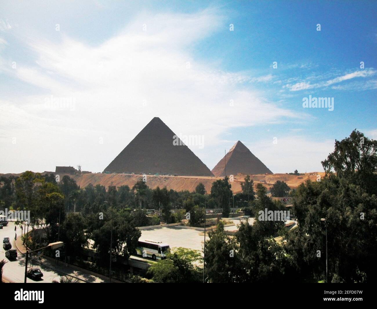 Clouds over pyramids, Giza Pyramids, Giza, Cairo, Egypt Stock Photo - Alamy