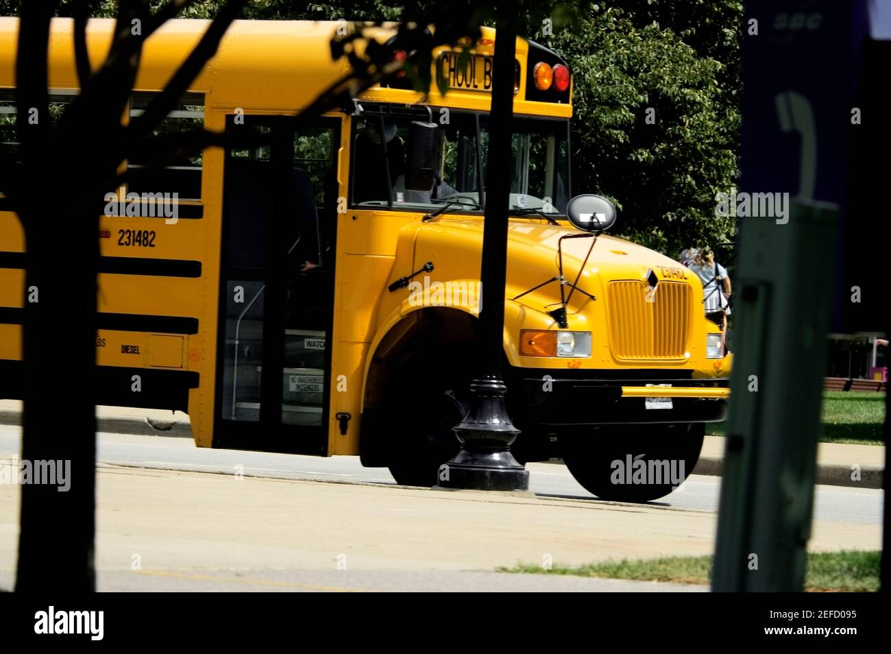 School bus chicago hi-res stock photography and images - Alamy