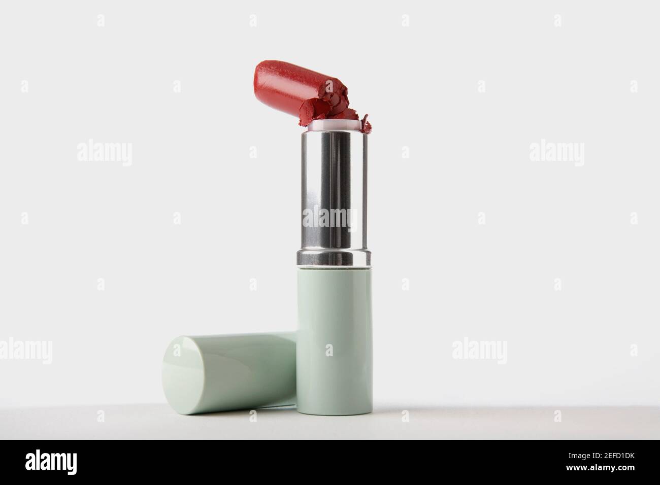 Close up of a broken lipstick Stock Photo - Alamy