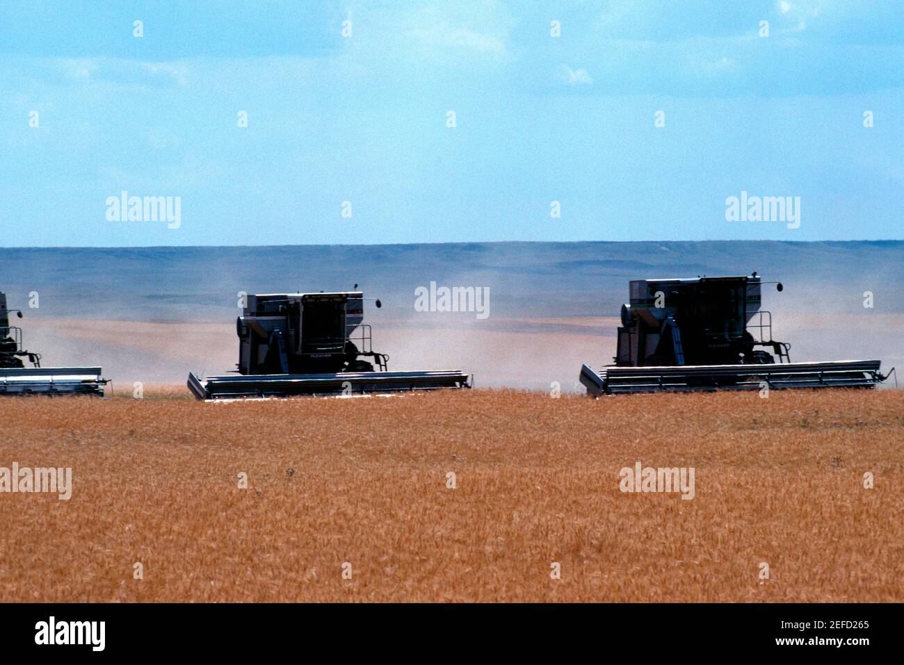 Three combine harvester hi-res stock photography and images - Alamy