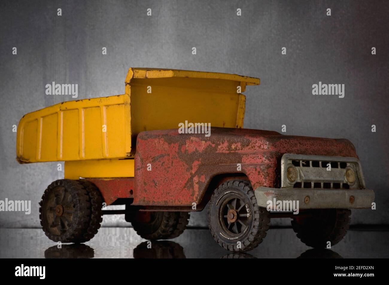 Old rusty toy truck hi-res stock photography and images - Alamy