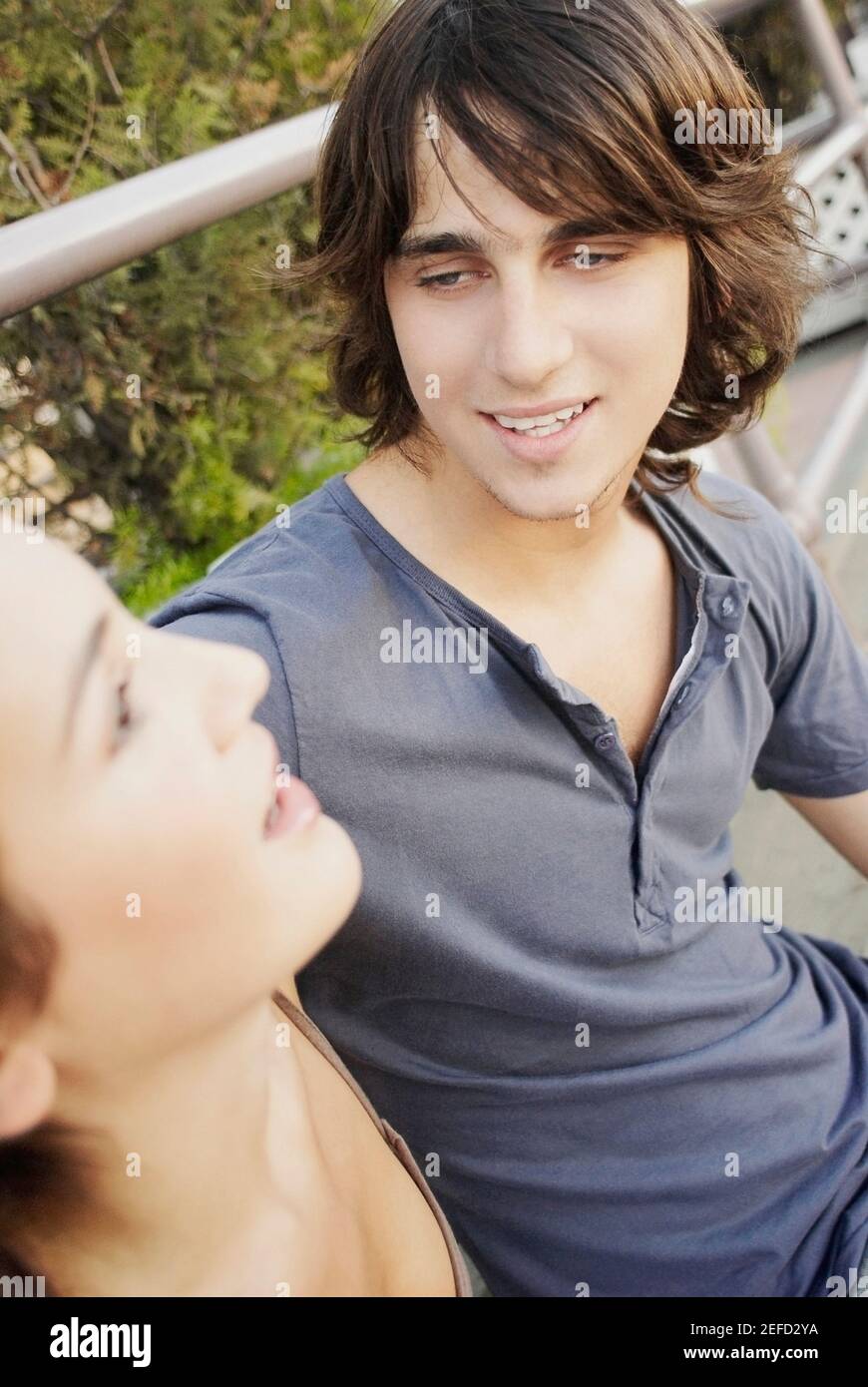 Content adult multiracial couple hi-res stock photography and images ...