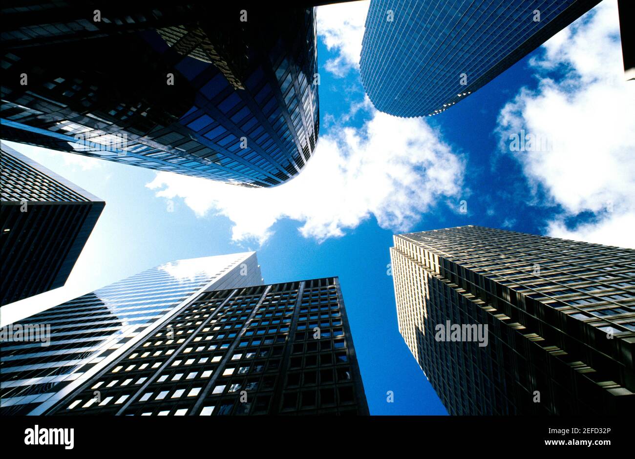 High rise buildings in New York Stock Photo - Alamy