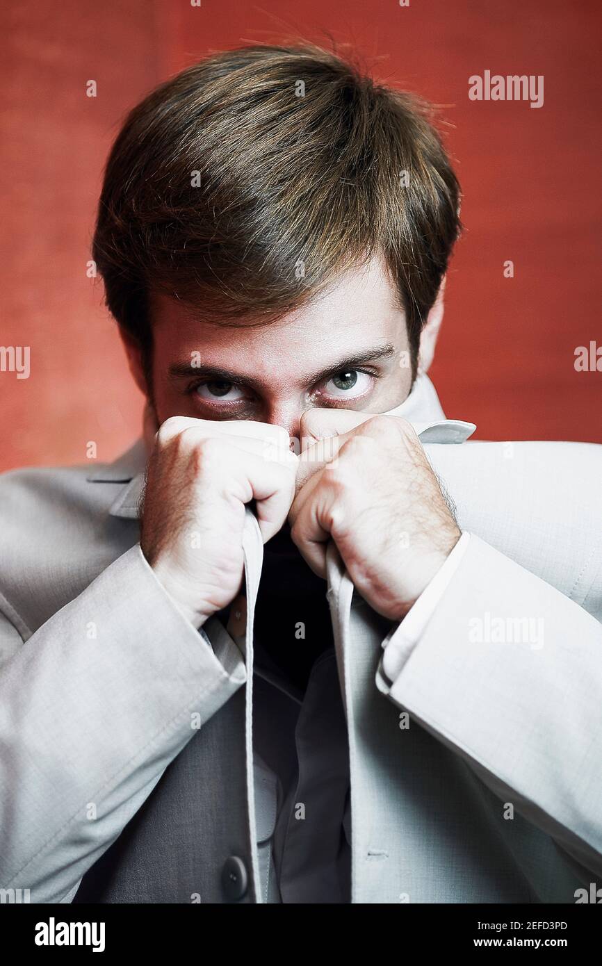 Blushing man hi-res stock photography and images - Alamy