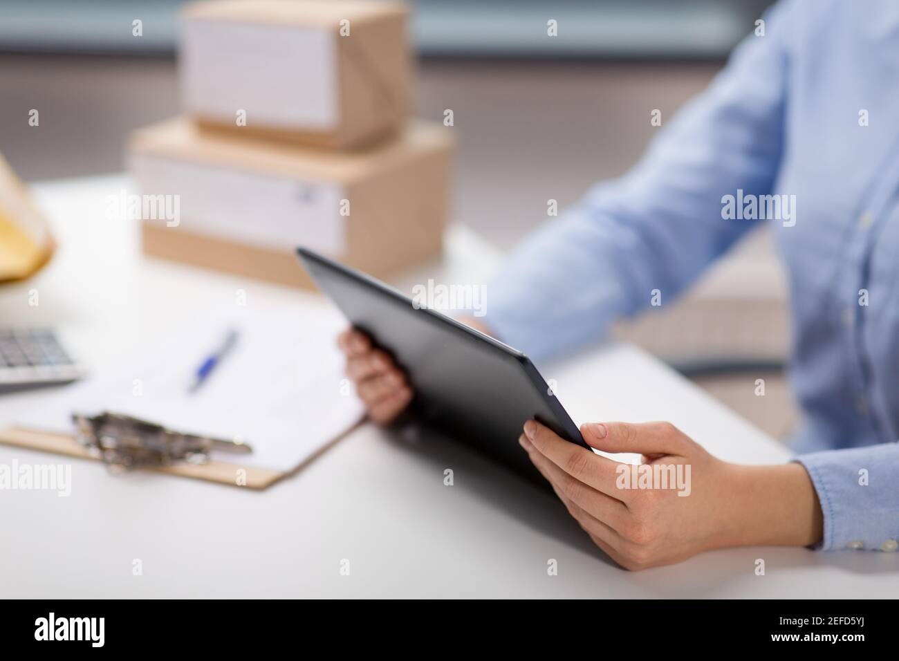 Postwoman concept hi-res stock photography and images - Alamy