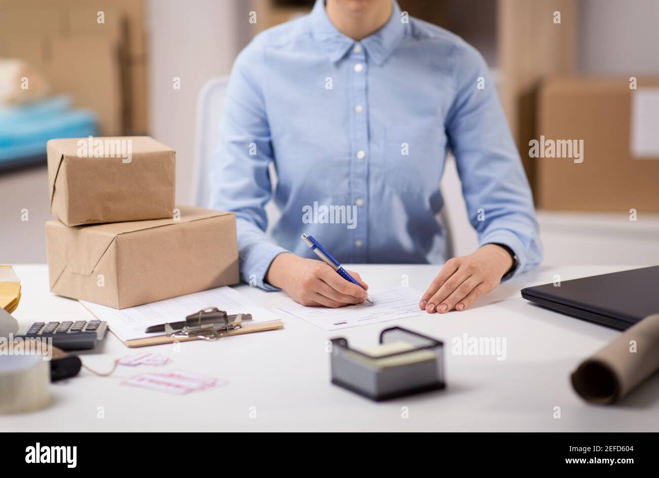 Post office form hi-res stock photography and images - Alamy