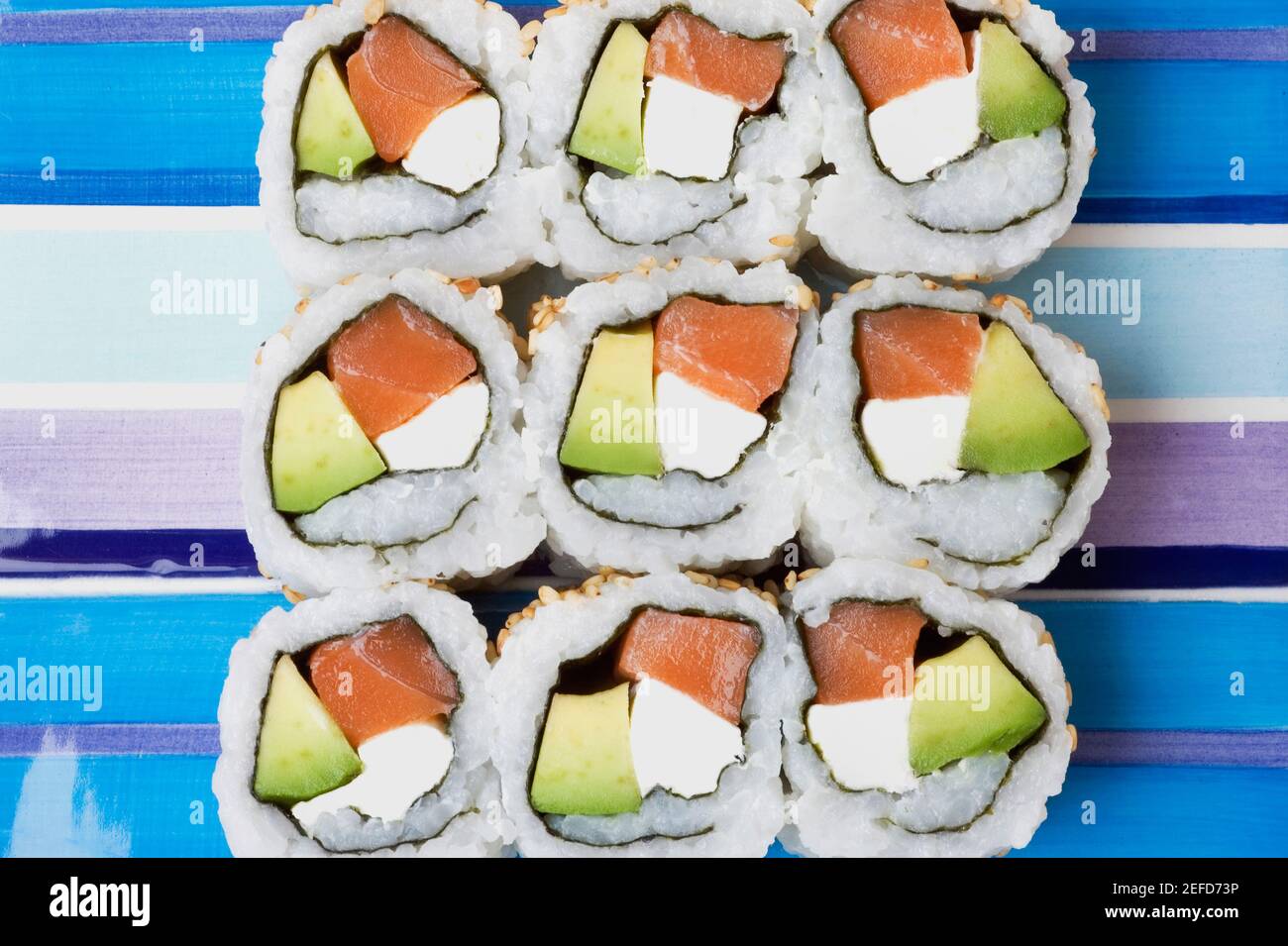 Close up of maki sushi Stock Photo - Alamy