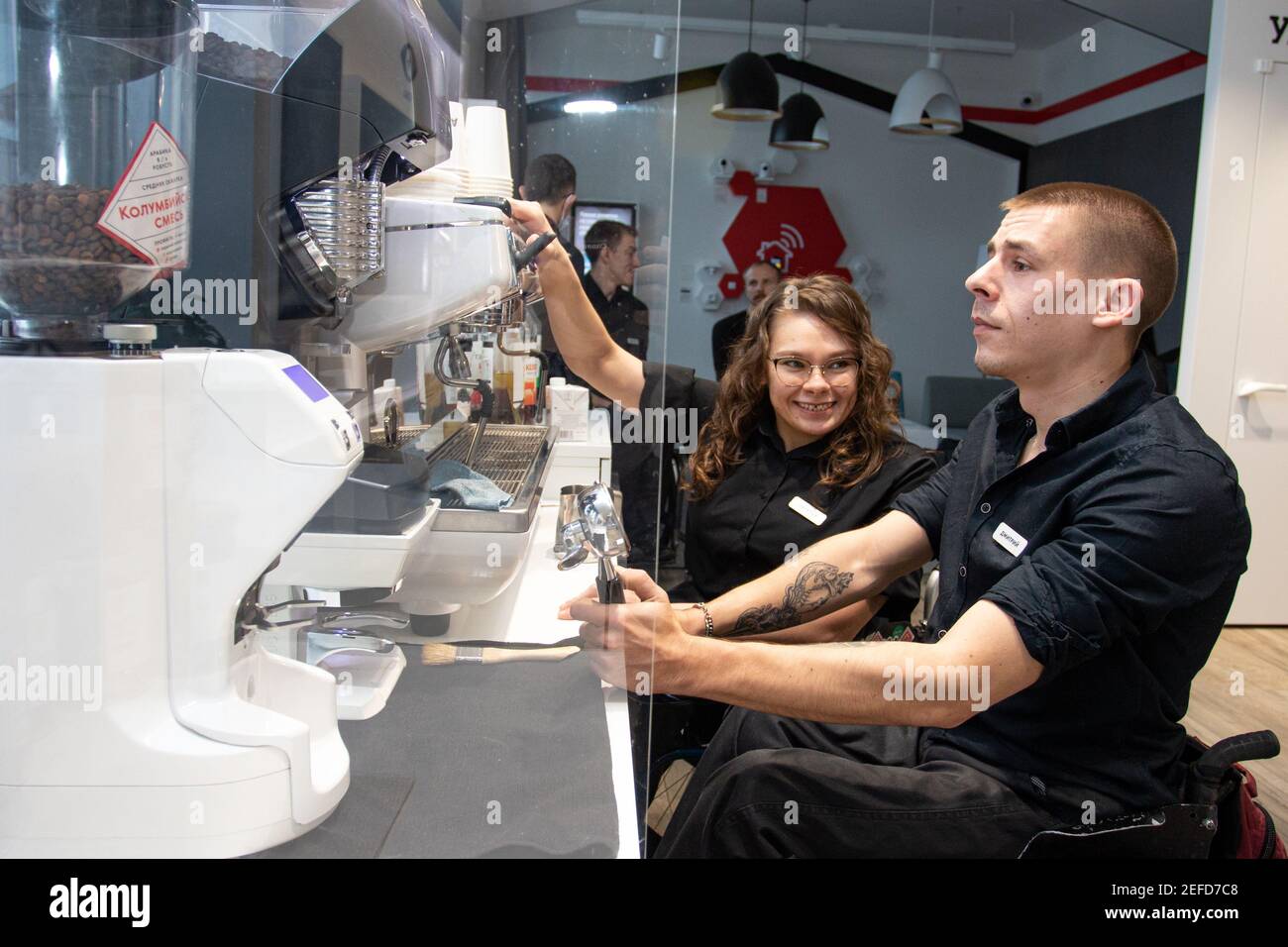 MINSK, BELARUS - January 2021: Disability Inclusion Team at an ...