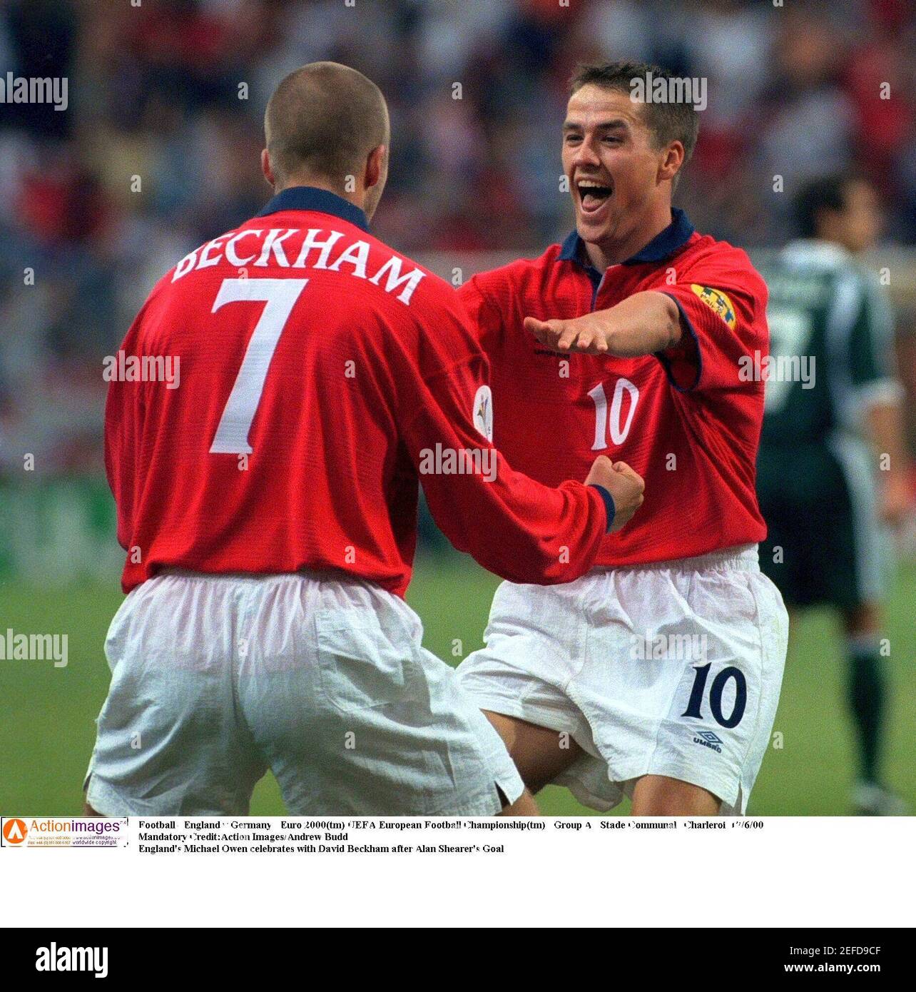Michael owen 2000 hi-res stock photography and images - Alamy