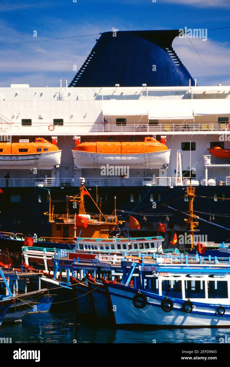 Cruise ship, Port of Nha Trang, Vietnam Stock Photo - Alamy
