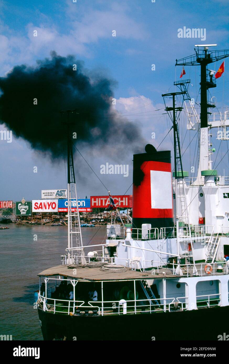 Saigon river pollution hi-res stock photography and images - Alamy
