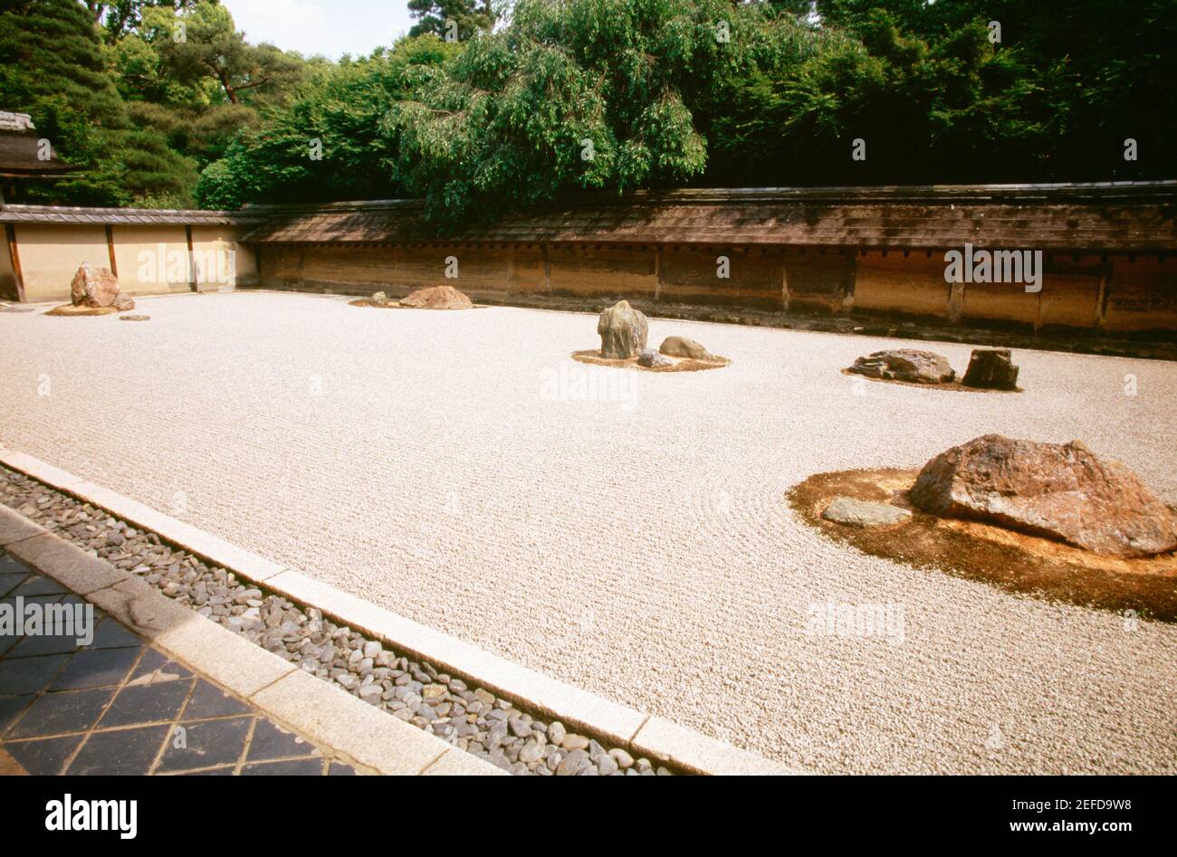Sunlight shadow on rock garden hi-res stock photography and images - Alamy