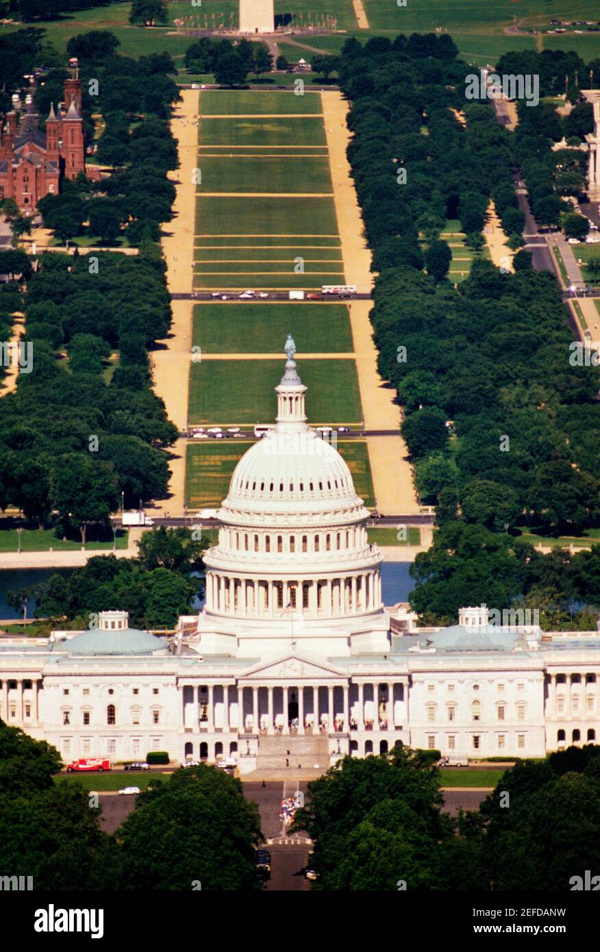 Washington capitol building from above hi-res stock photography and ...