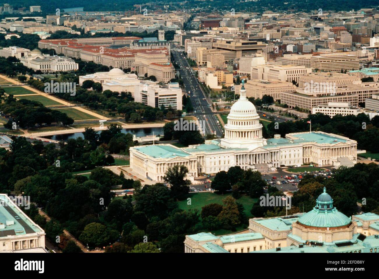 Washington capitol building from above hi-res stock photography and ...
