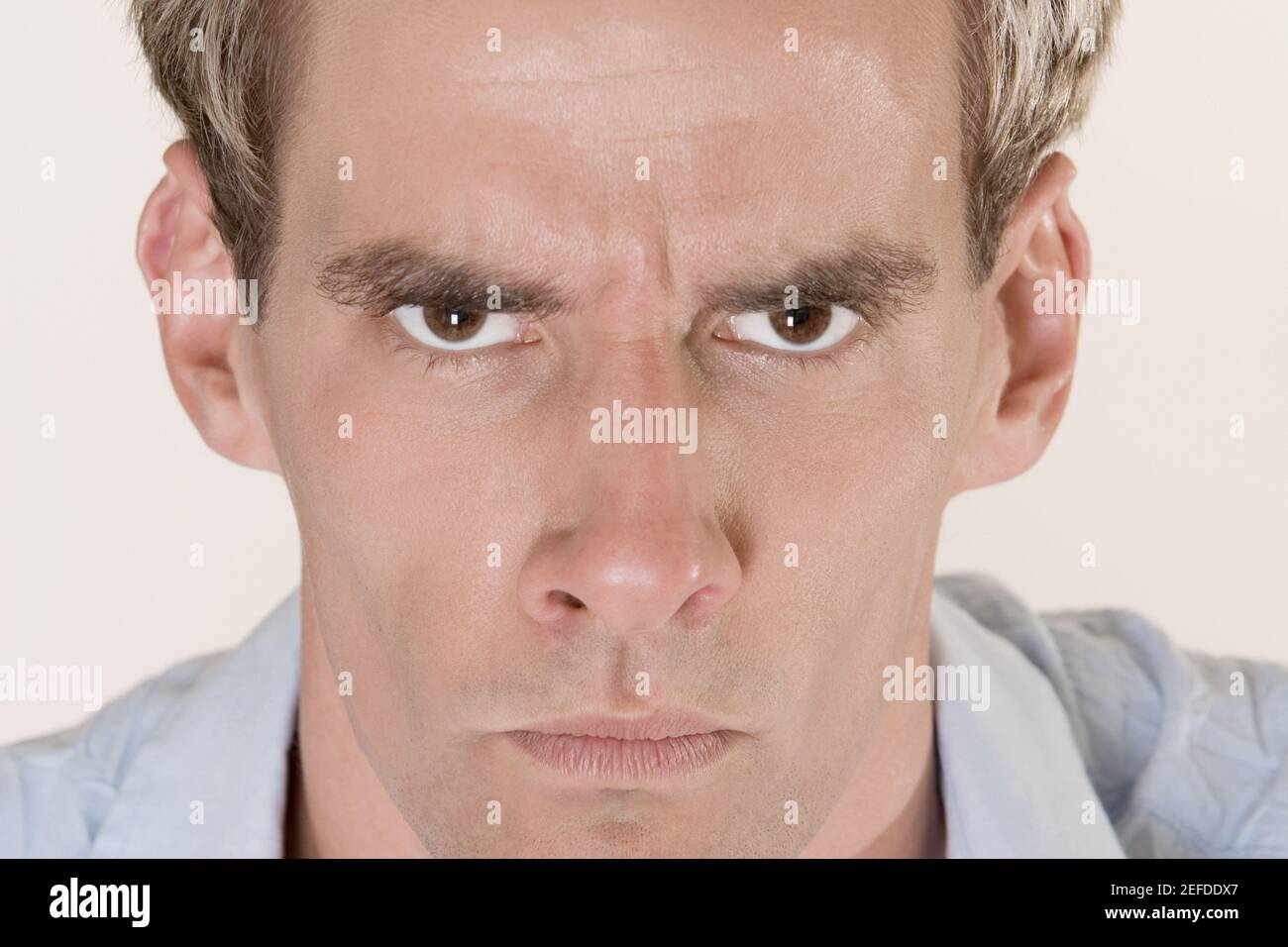 Image serious angry man hi-res stock photography and images - Alamy