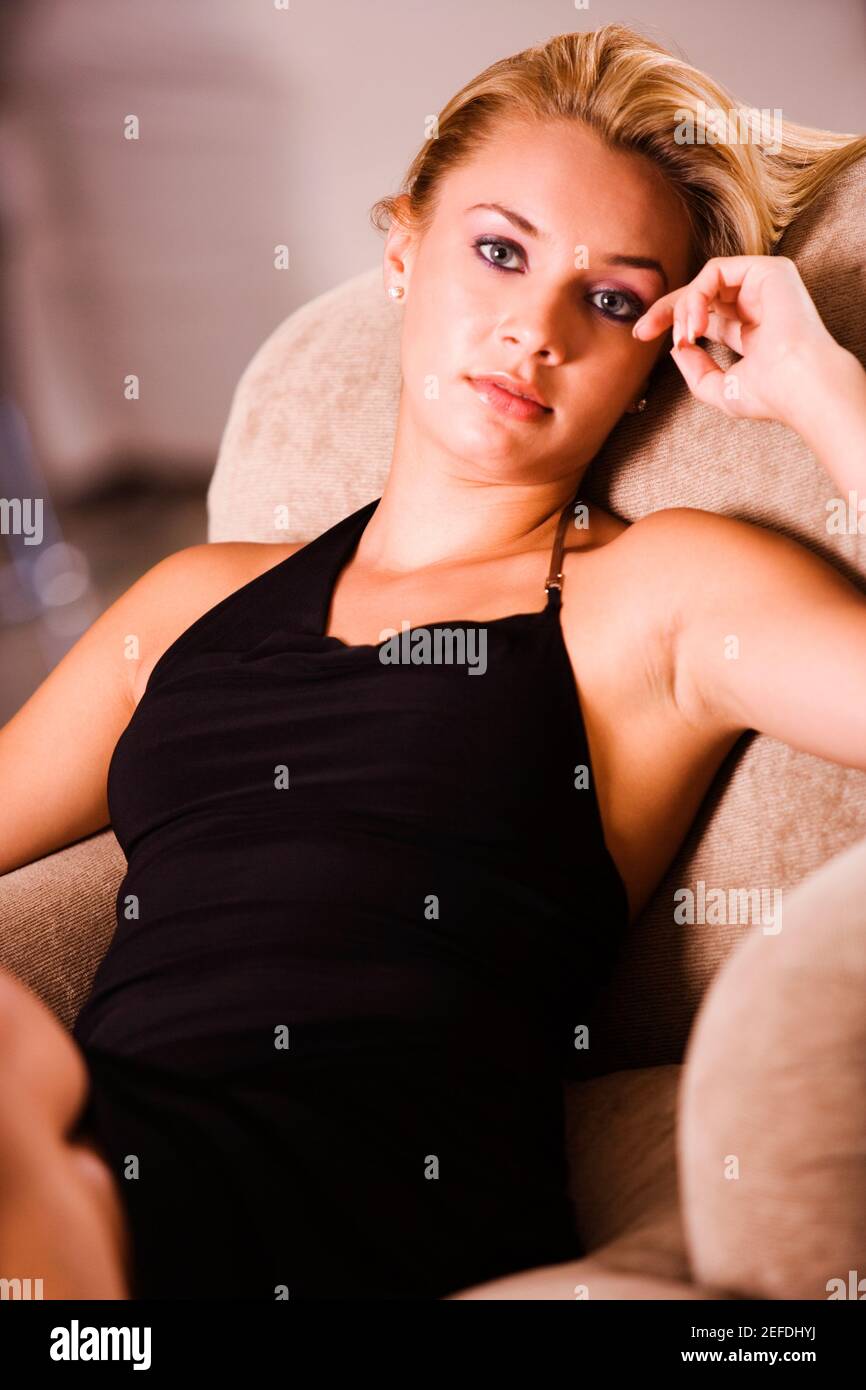 Arm resting on knee hi-res stock photography and images - Alamy