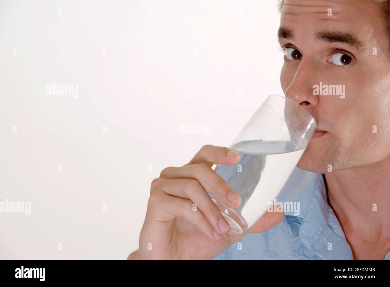 Man glass half full hi-res stock photography and images - Alamy