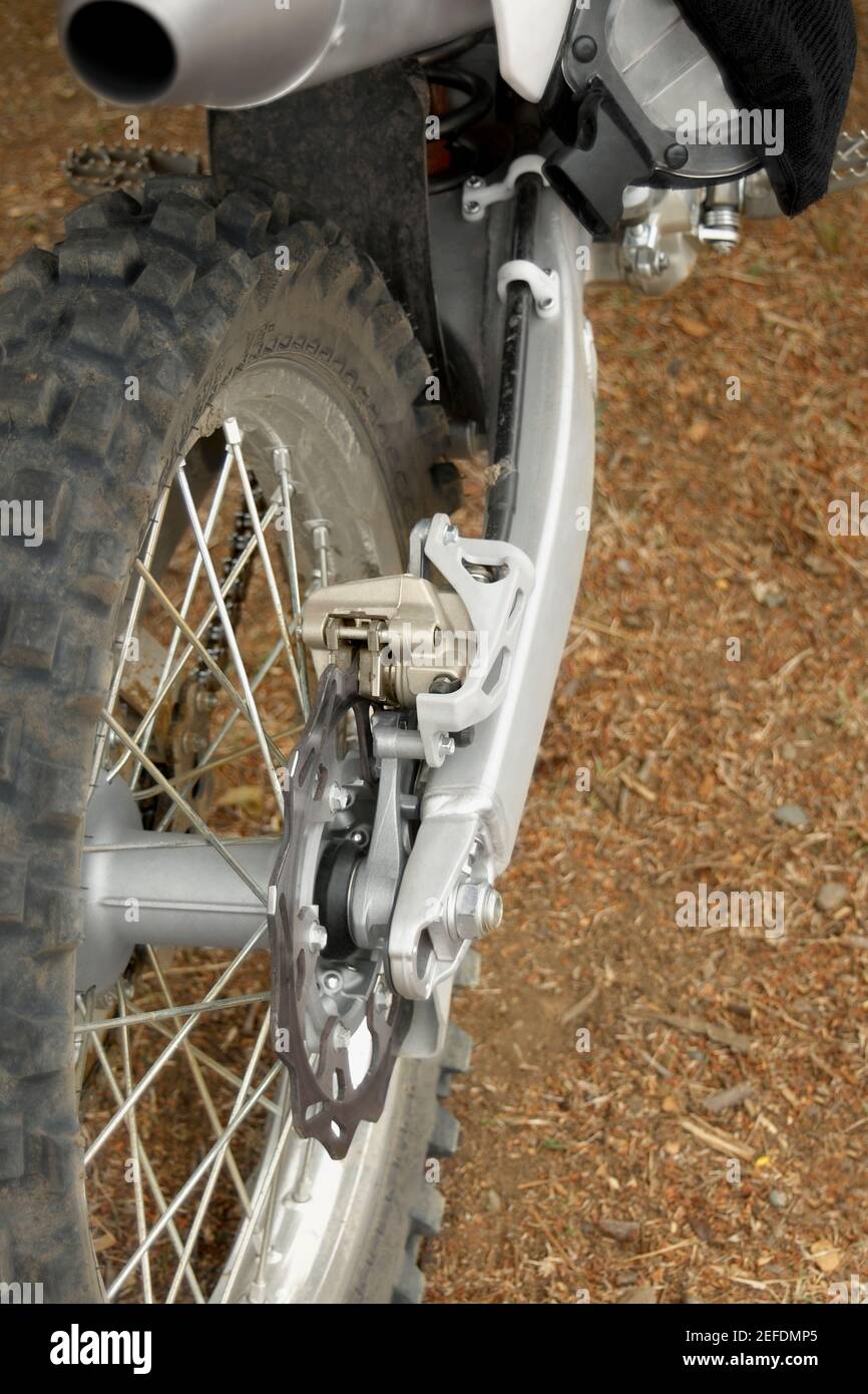 Motorcycle tyre dirt hi-res stock photography and images - Alamy