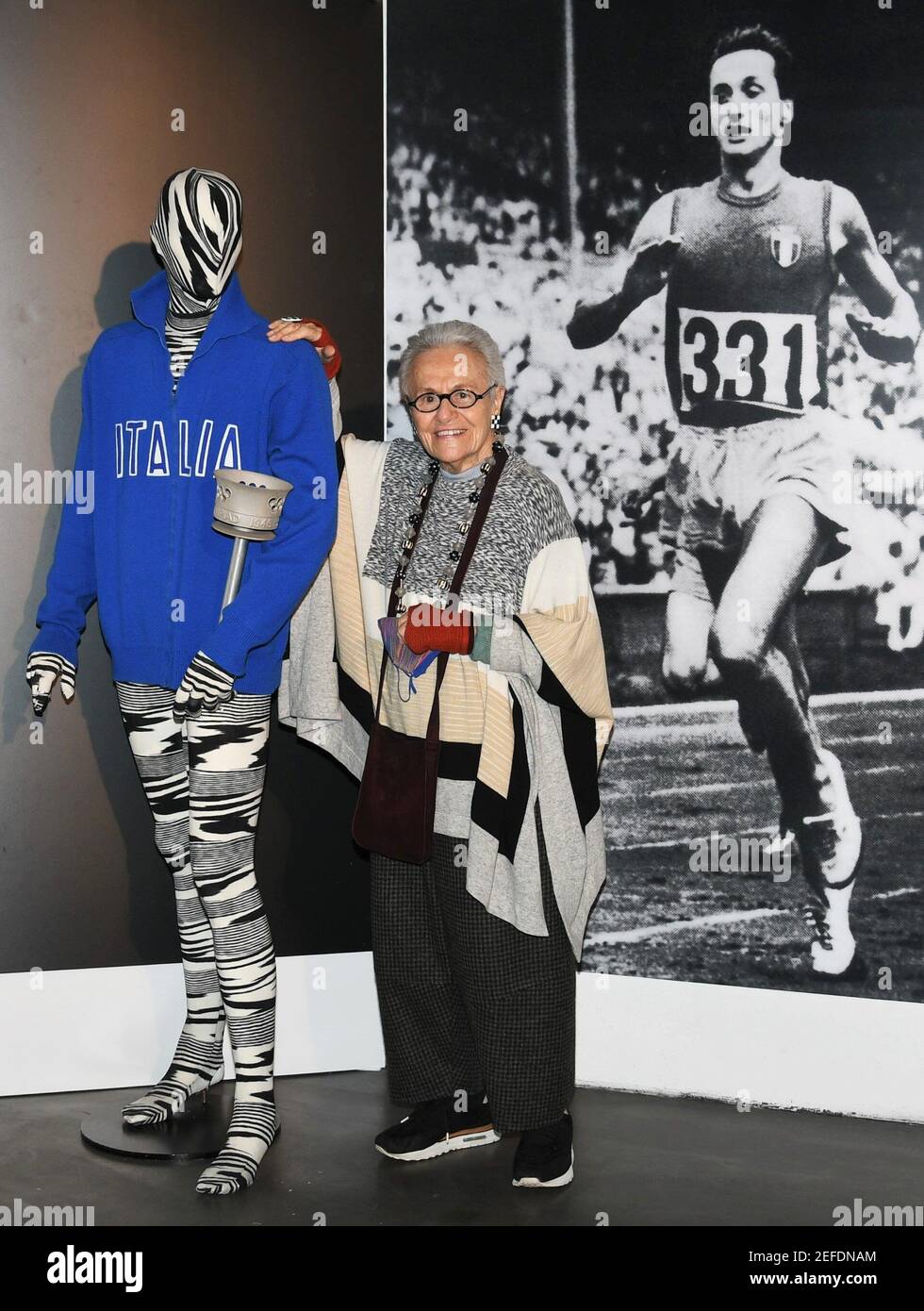 Gallarate, Italy Rosita and Luca Missoni tell for the centenary of the ...