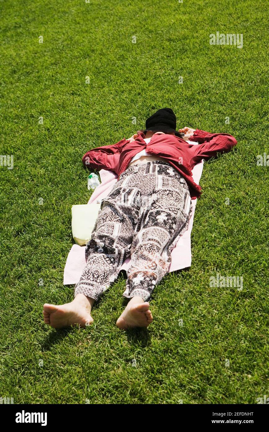 Person resting hi-res stock photography and images - Alamy