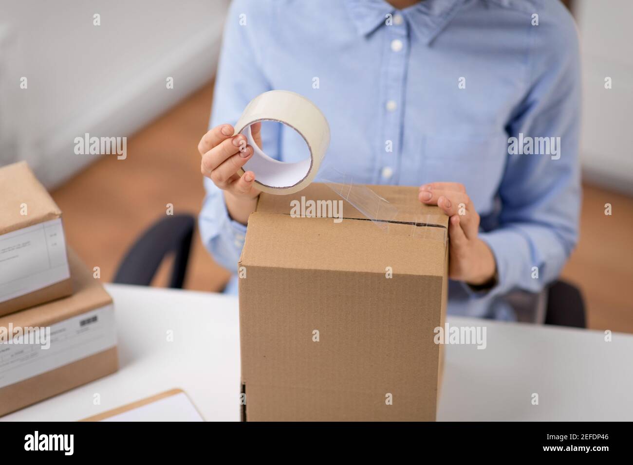 Postal tape hi-res stock photography and images - Alamy