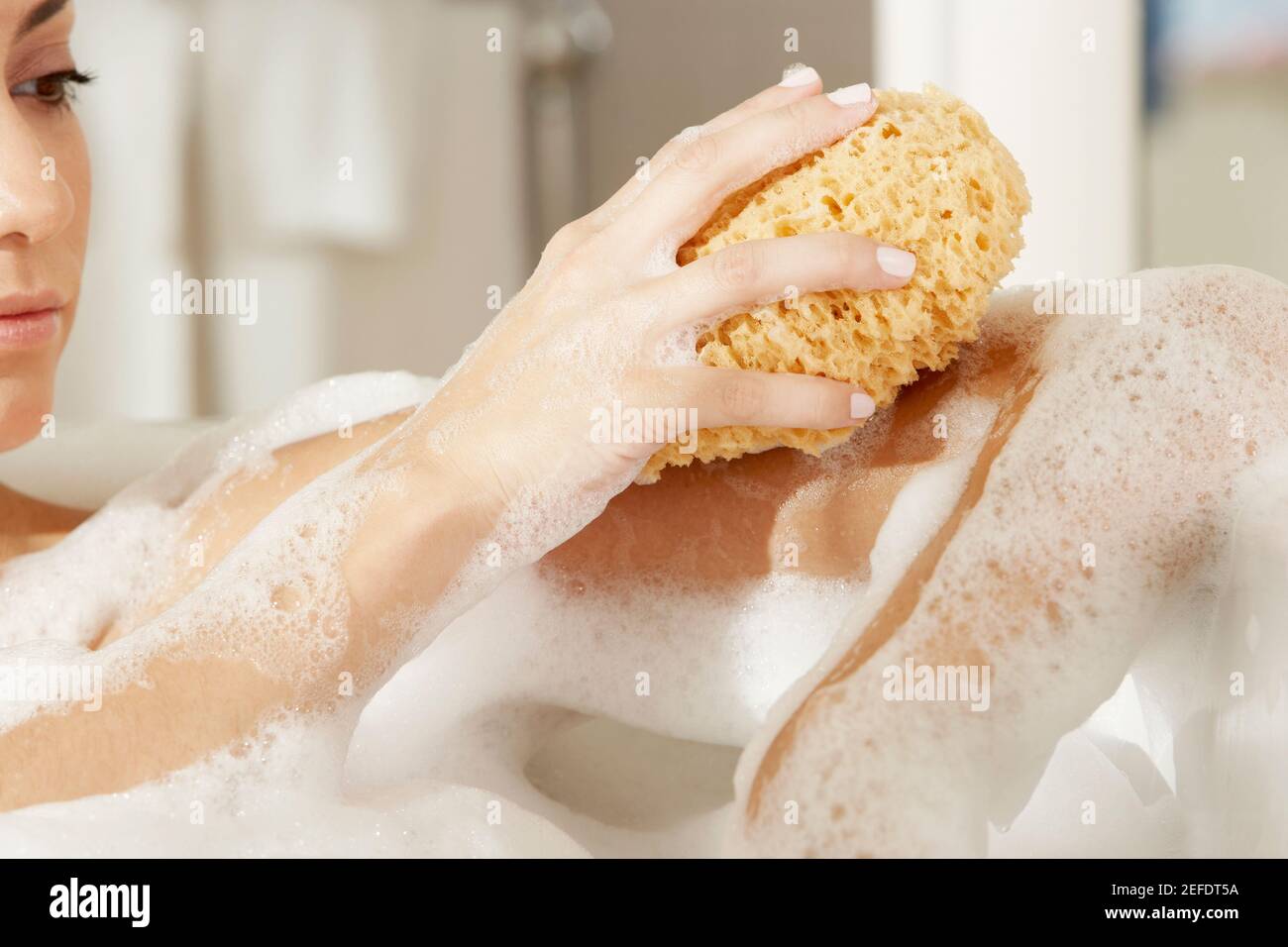 Bathtub arm hi-res stock photography and images - Alamy