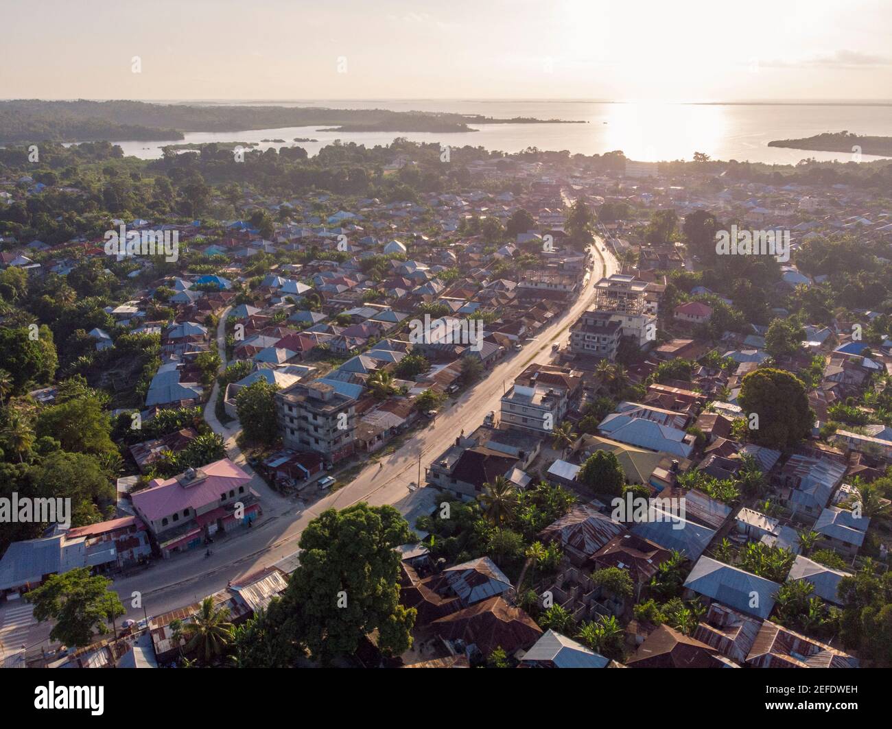 Aerial shot pemba island hi-res stock photography and images - Alamy