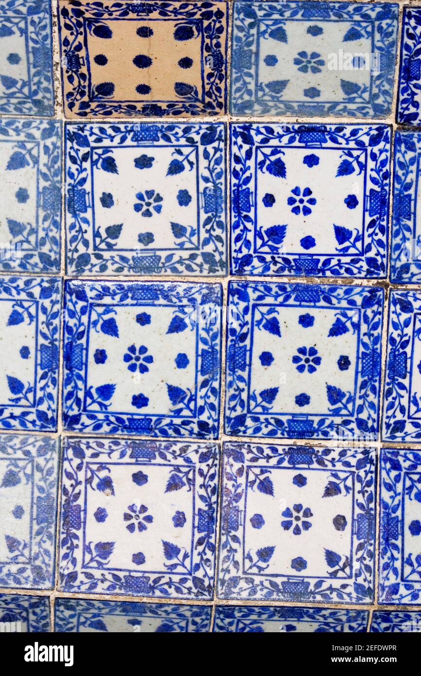 Indian wall tiles hi-res stock photography and images - Alamy