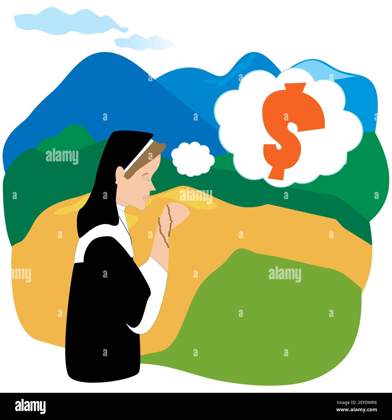 Christianity symbol outdoors Cut Out Stock Images & Pictures - Alamy