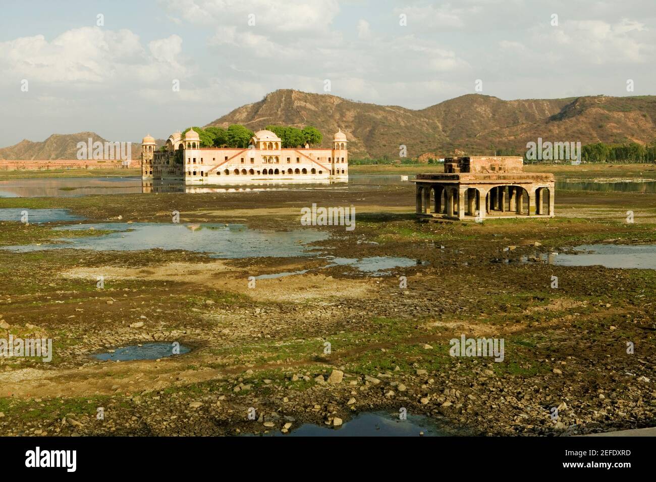 Facade of a palace, Water Palace, Jaipur, Rajasthan, India Stock Photo ...
