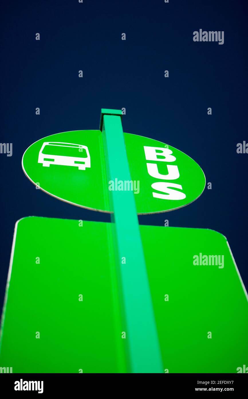 Bus stop sign miami florida hi-res stock photography and images - Alamy