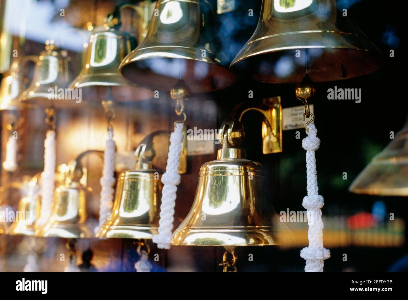 Brass bell with clapper hi-res stock photography and images - Alamy